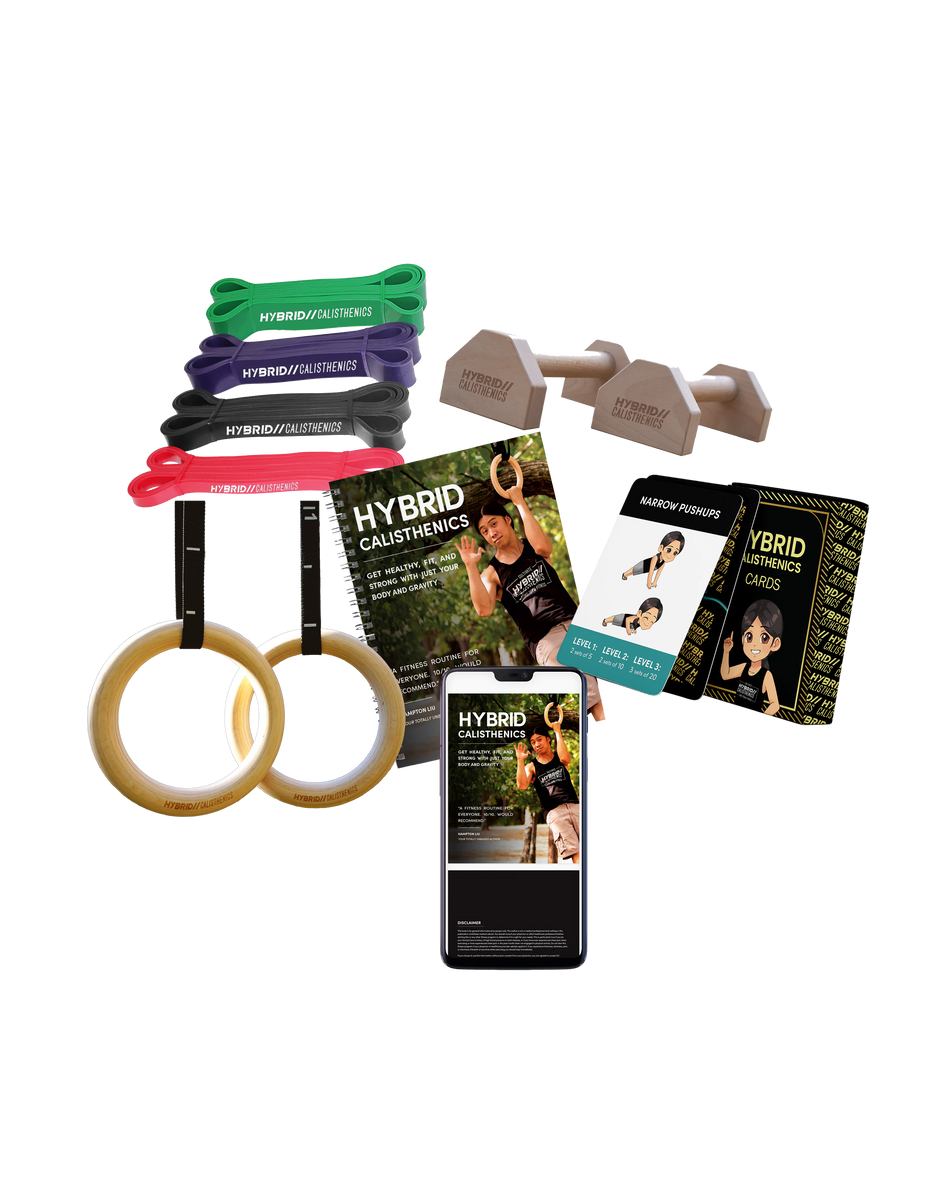 The Everything Bundle Wooden Edition – Hybrid Calisthenics Shop